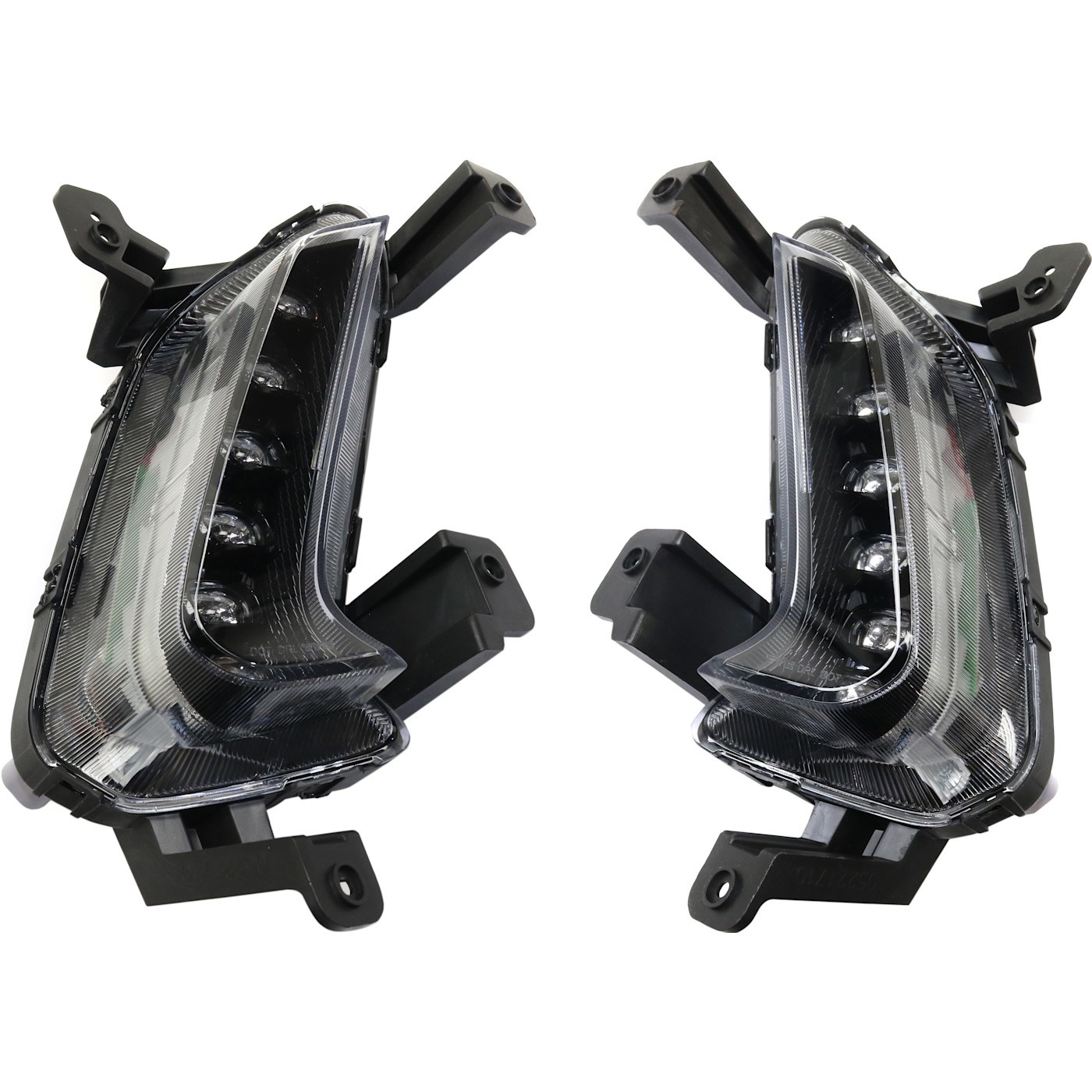 Driving Light For 2017-2018 Hyundai Elantra Set of 2 Left and Right ...
