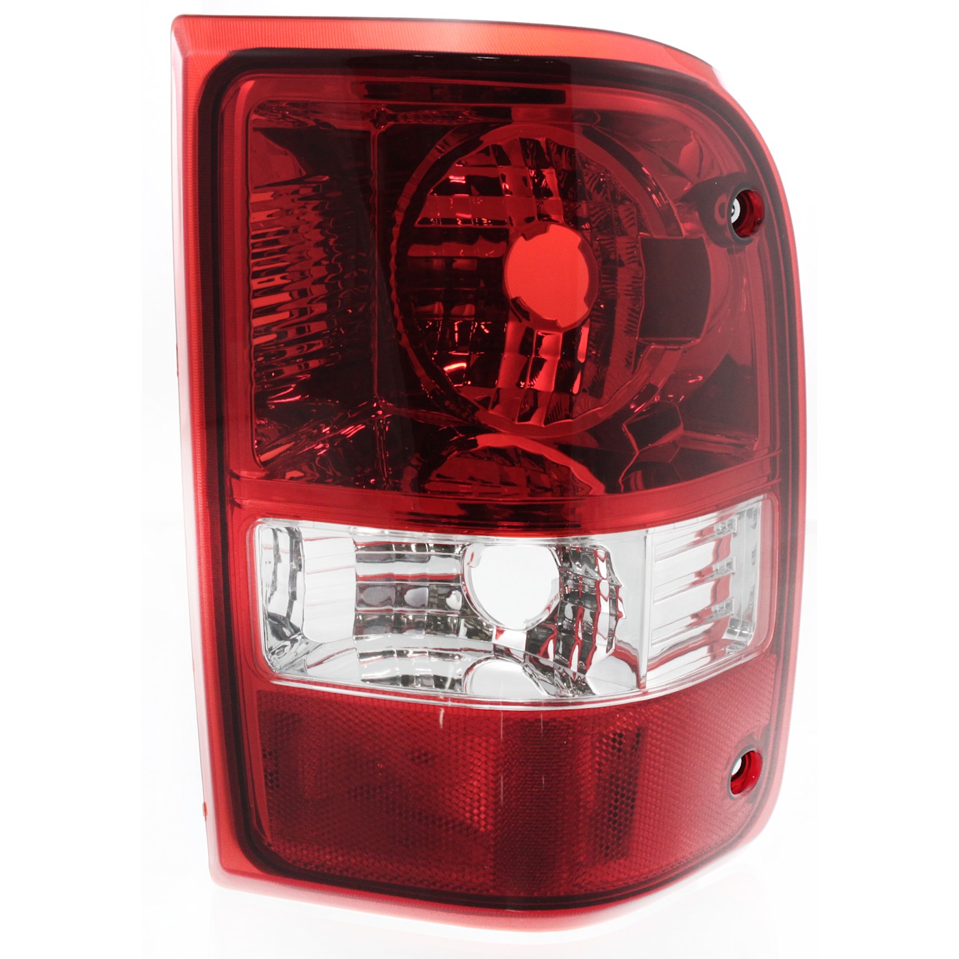 2006-2011 Ford Ranger Red Clear Tail Lights Replacement Lamps Left and ...