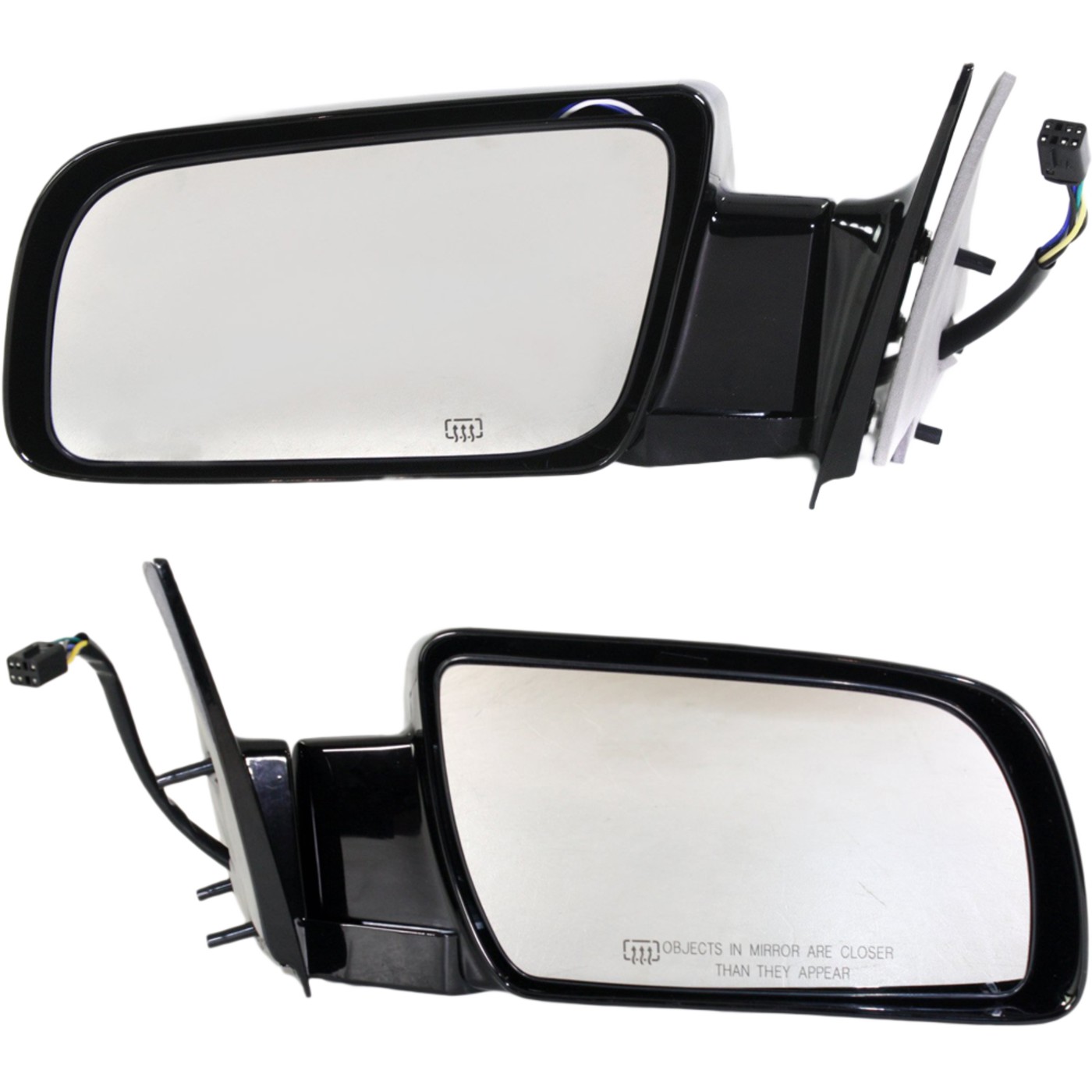 Power Heated Side View Mirrors Folding Left & Right Pair Set for Chevy ...