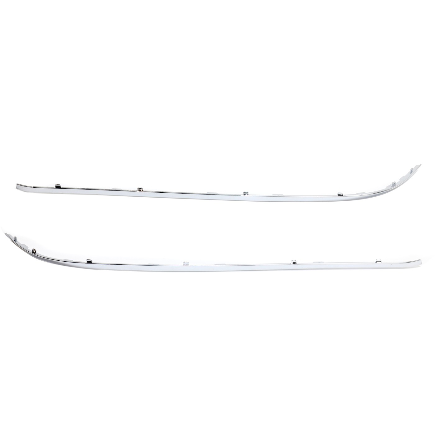 Bumper Trim For 2006-2008 BMW 750Li 750i Side molding Set of 2 Rear ...
