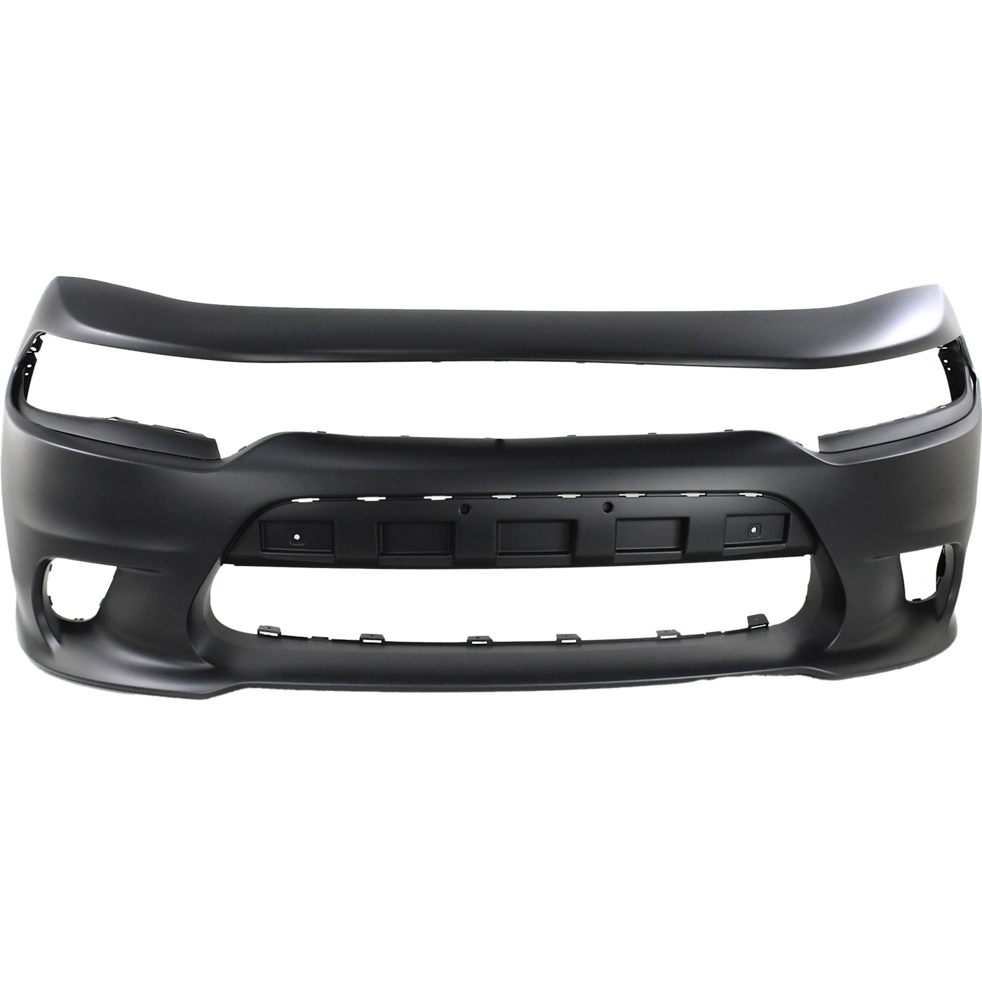 Front Bumper Cover Primed For 2015-2020 Dodge Charger with Hood Scoop ...