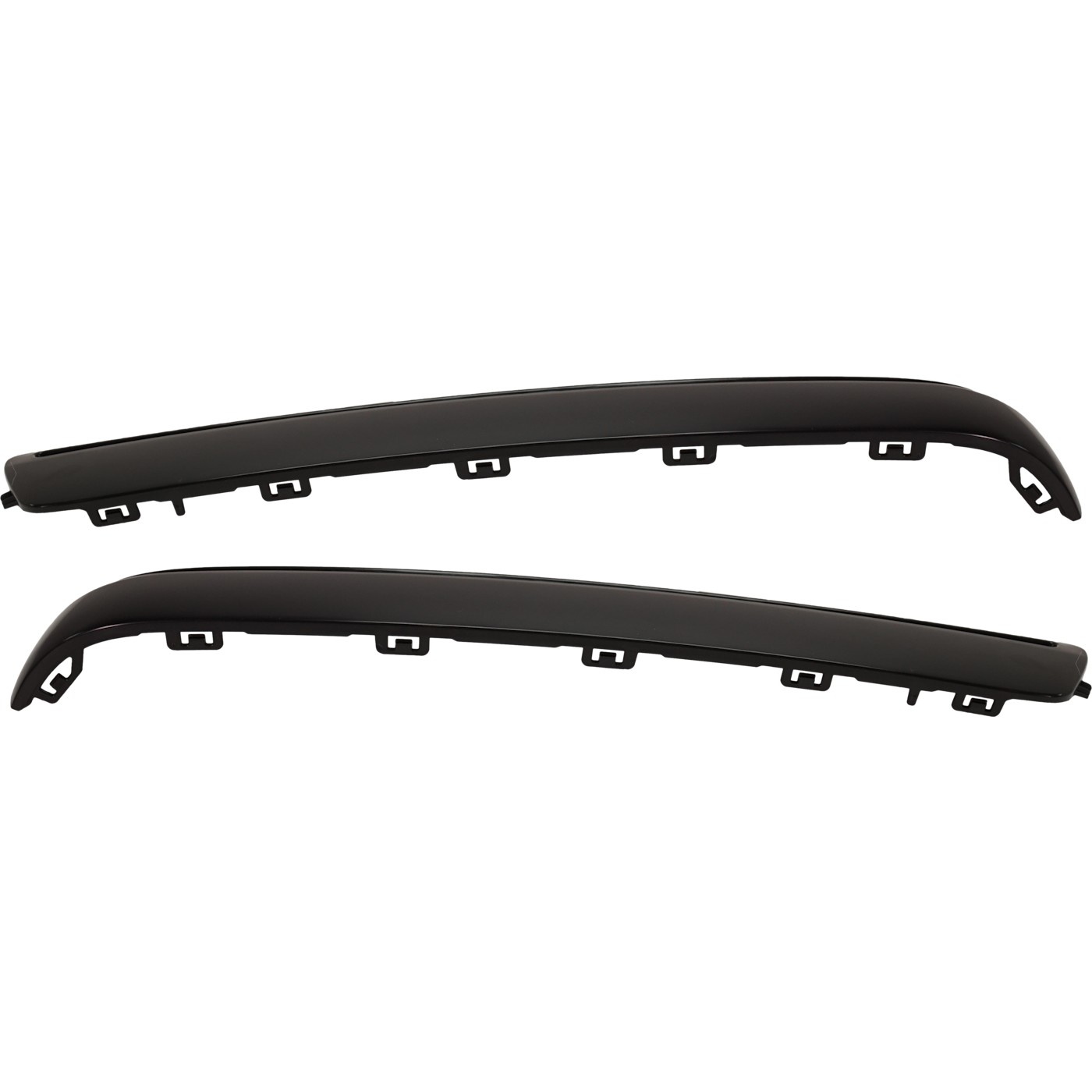 Bumper Trim For 2000-02 Mercedes Benz E320/E430 Rear LH & RH Outer Imp ...