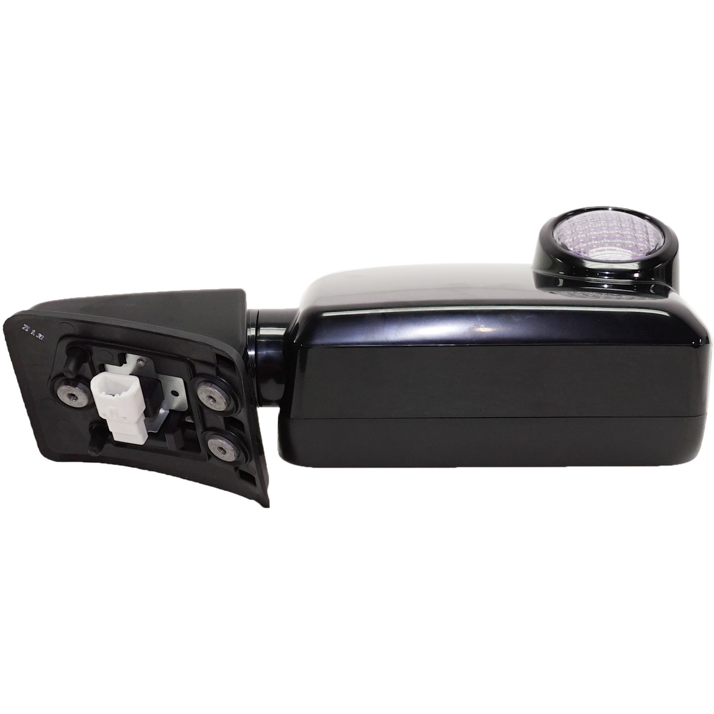 Fits Toyota FJ Cruiser 07-14 Set of Side View Power Mirrors Gloss Black ...