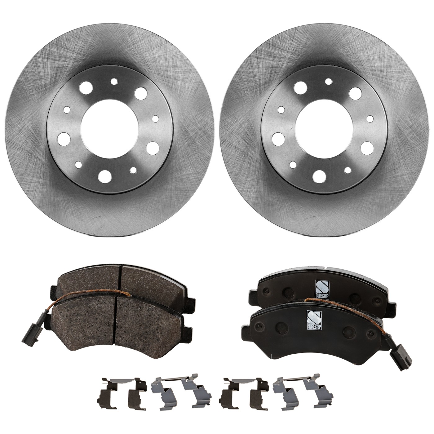 Front Brake Disc Rotors and Pads Kit for Ram ProMaster 1500 3500 2500 ...